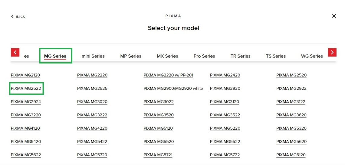 Canon Pixma MG2522 Driver Download & Update for Windows 11, 10