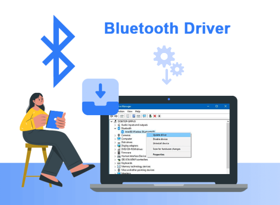 Download, Update and Reinstall Bluetooth Driver for Windows 10, and 11