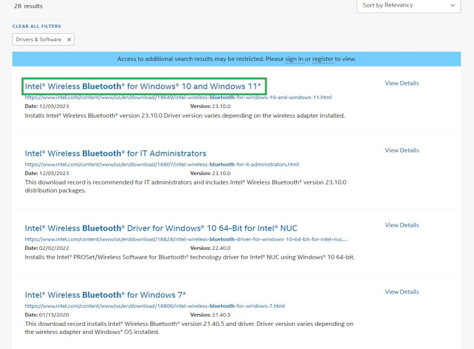 Download, Update and Reinstall Bluetooth Driver for Windows 10, and 11
