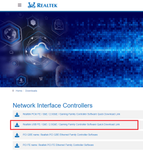 Download Realtek PCIe GbE Family Controller Driver Windows 11, 10