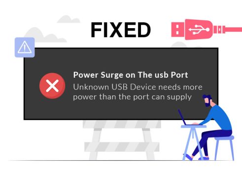 How to Fix Power Surge on USB Port Error on Windows 10, 11