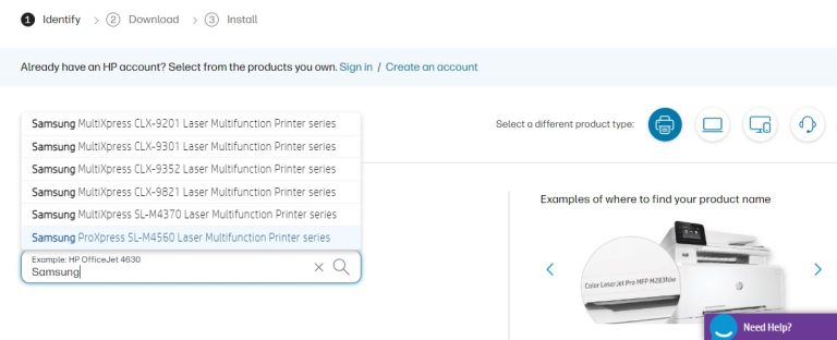 Samsung Printer Driver Download and Update for Windows 11, 10, 8, 7