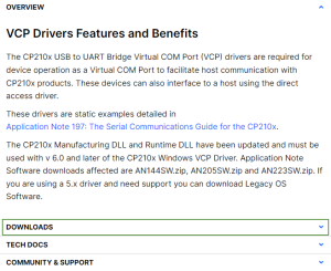 CP2102 USB to UART Bridge Controller Driver Download and Install in ...