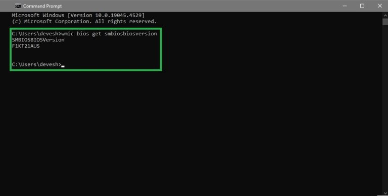 How to Enter BIOS Setup Utility and Check BIOS Version in Windows