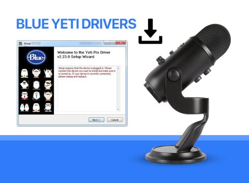 Blue Yeti Drivers Download for Windows 10, 11