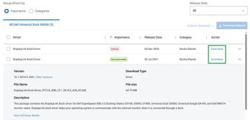 Download and Update Drivers for Dell D6000 Docking Station On Windows 11/10