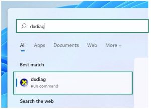 DxDiag (DirectX Diagnostic Tool) Download and Run in Windows 11/10