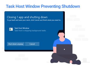 How to Fix Task Host Window Preventing Shutdown