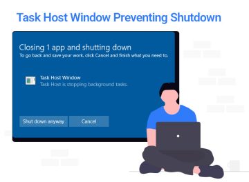 How to Fix Task Host Window Preventing Shutdown