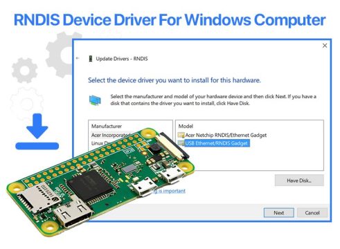Download RNDIS Device Driver for Windows Computer