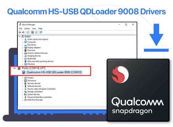 How to Download and Install Qualcomm HS-USB QDLoader 9008 Drivers