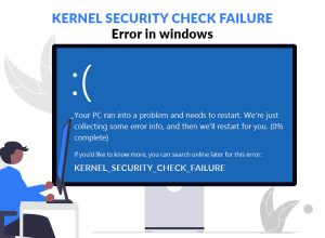 How to Fix Kernel Security Check Failure Error in Windows 10,11
