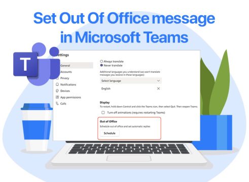 How to Set an Out of Office Message in Microsoft Teams