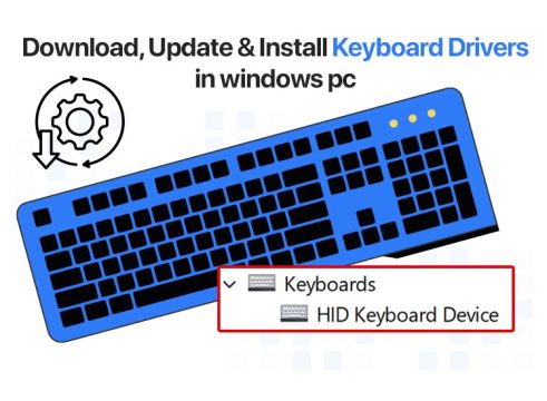 How to Download, Update, and Install Keyboard Drivers in Windows PC