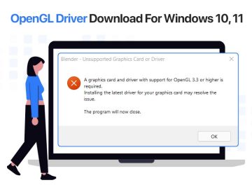 OpenGL Driver Download For Windows 10,11