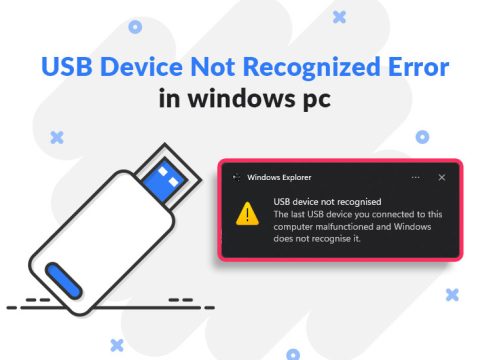 How to Fix the USB Device Not Recognized Error in Windows PC