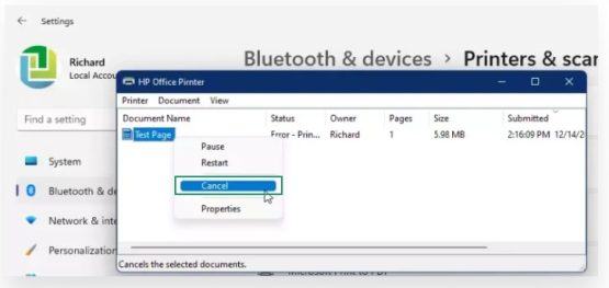 How to Check Print Queue on Windows 11