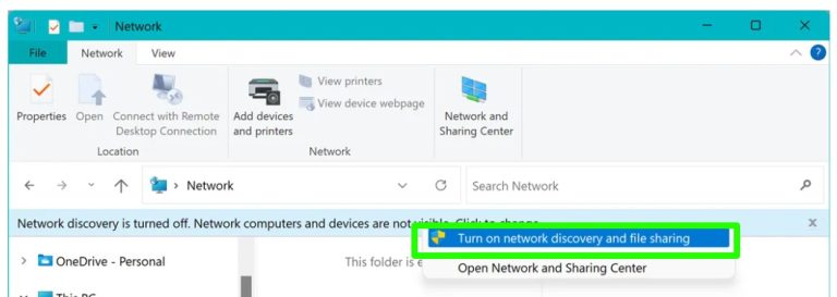 How to Turn On Network Discovery Windows in 11: Complete Guide