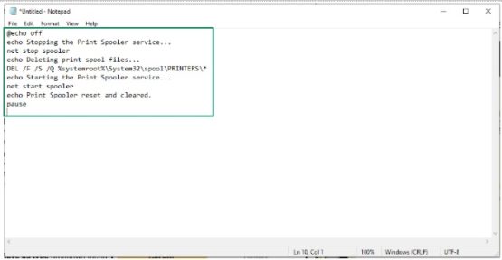 How to Reset and Clean Printer Spooler on Windows 10