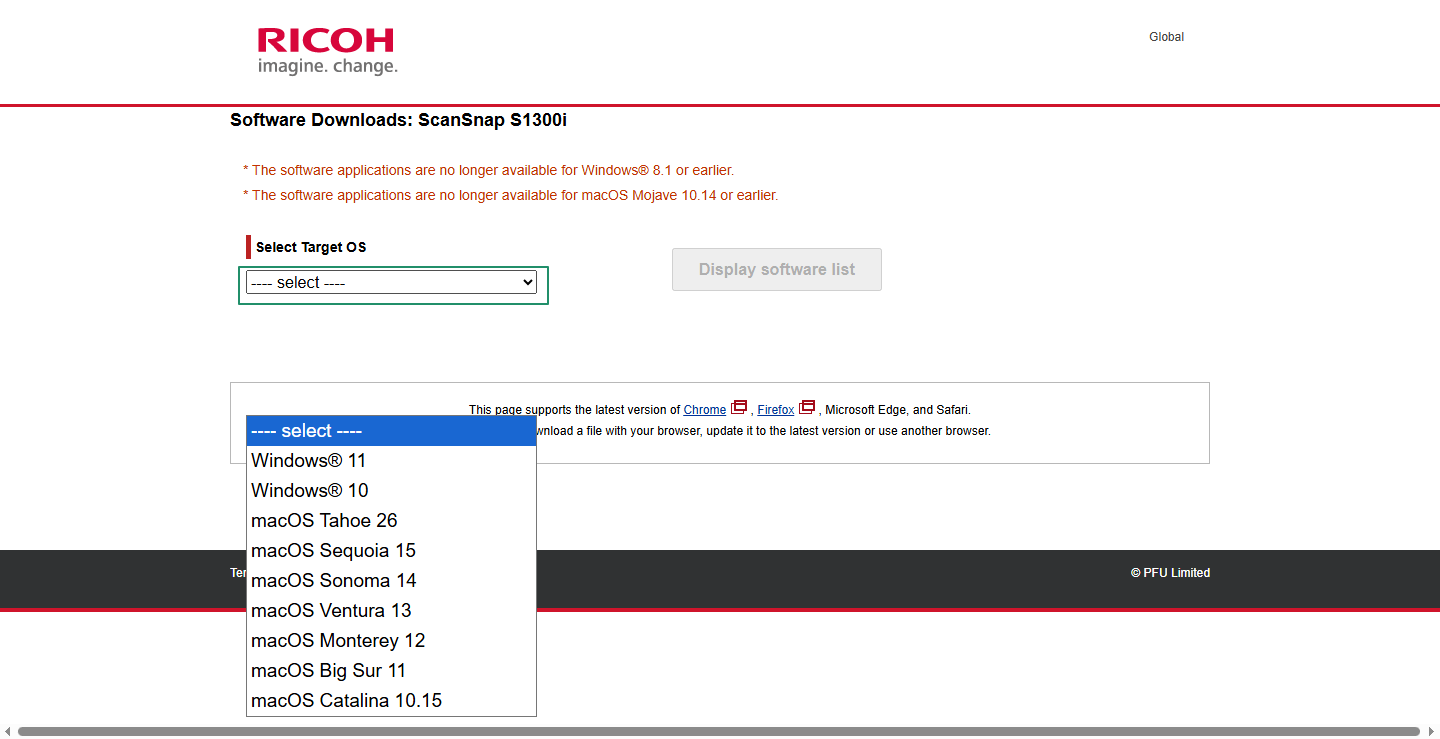 Fujitsu ScanSnap S1300i Driver Download for Windows 11/10