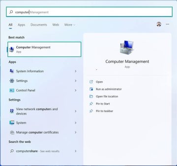 Best Ways to Open Computer Management in Windows 11