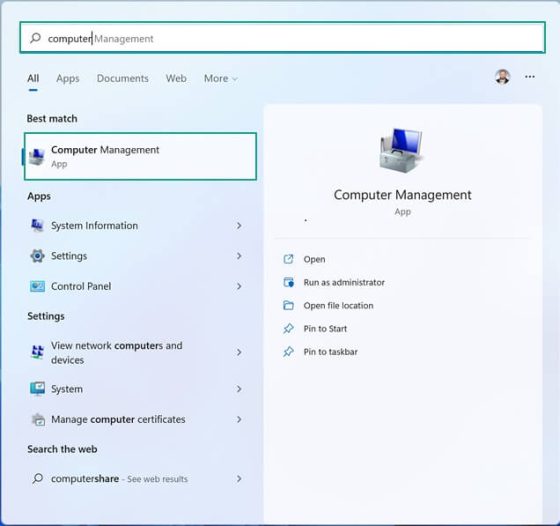 Best Ways to Open Computer Management in Windows 11