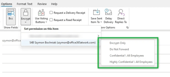How to Encrypt and Secure an Email in Outlook