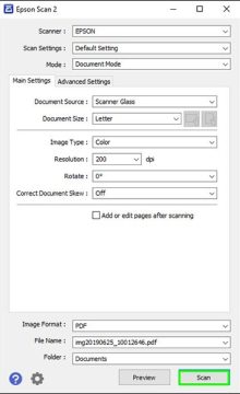 Epson Scan 2 Software for Windows 10, 11