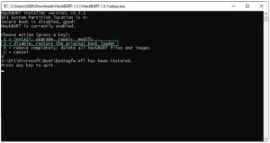 Change Windows 10 UEFI Boot Logo with HackBGRT Tool