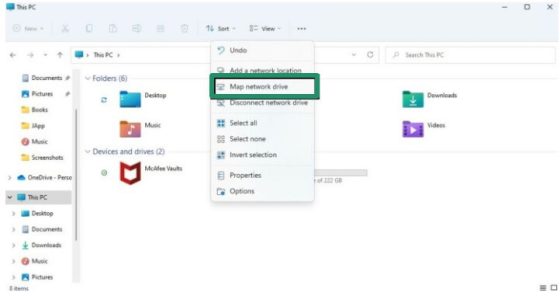 How to Map a Network Drive in Windows 11