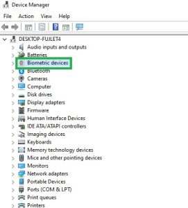 Biometric Device Fingerprint Sensor Drivers for Windows 11 /10