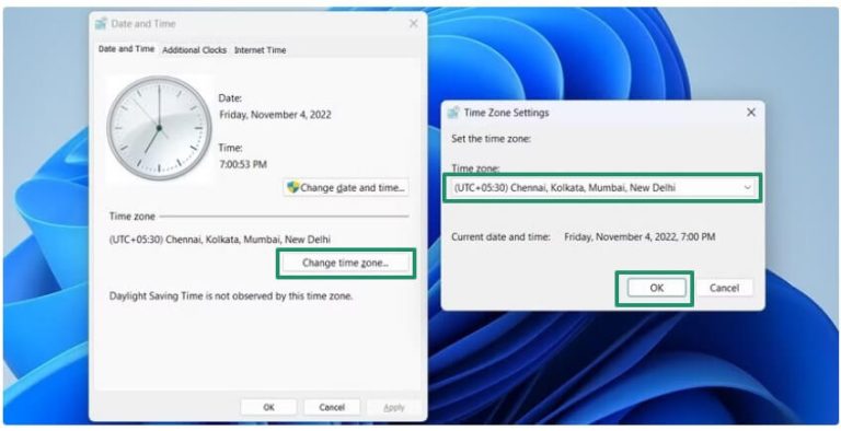How to Set Your Time and Time Zone Manually in Windows 11 & 10