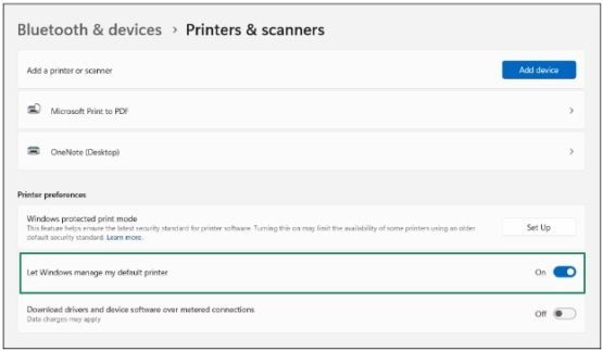How to Set Your Preferred Default Printer Windows 10/11
