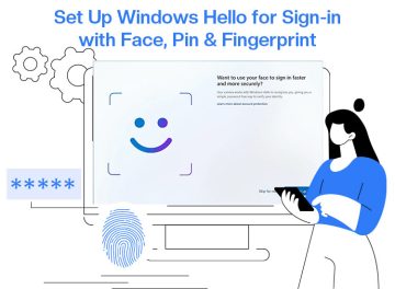 Set Up Windows Hello for Sign-in with Face, Pin & Fingerprint